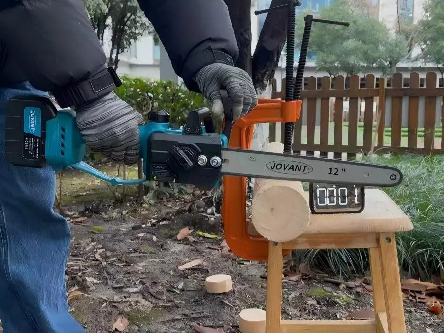 How to Sharpen 12inch Chainsaw Chain with an Electric Chain Sharpener ...