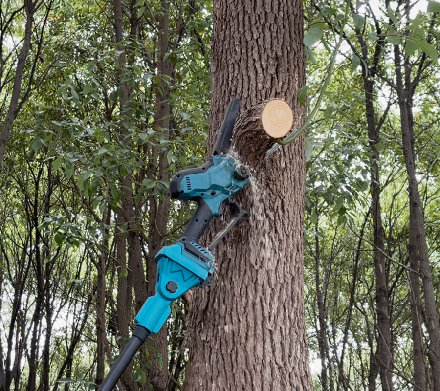 8-Inch Electric Pole Saw vs Hand Saw - Which to Choose? – JOVANT TOOLS