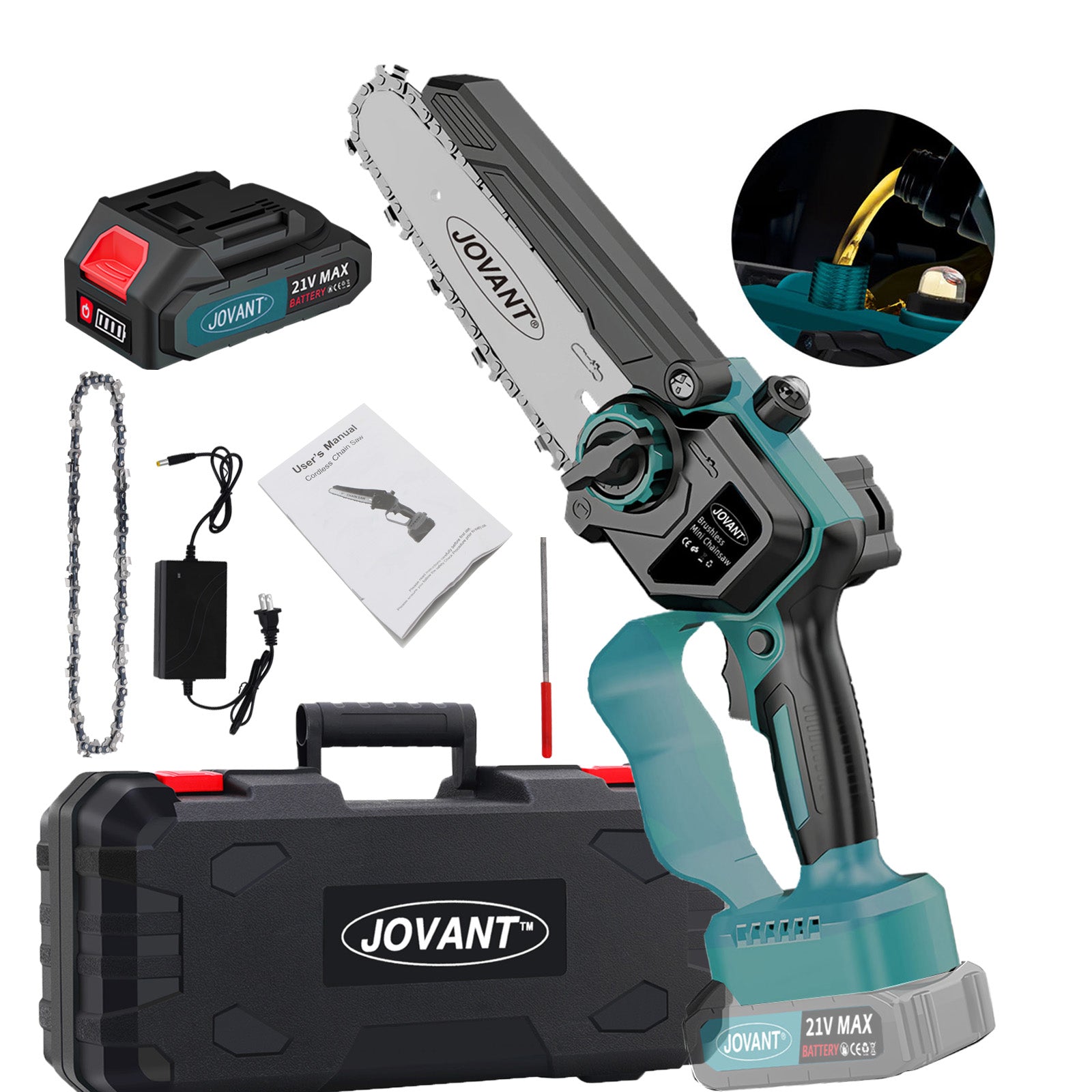 JOVANT Cordless Mini Chain Saw Kit – JOVANT TOOLS