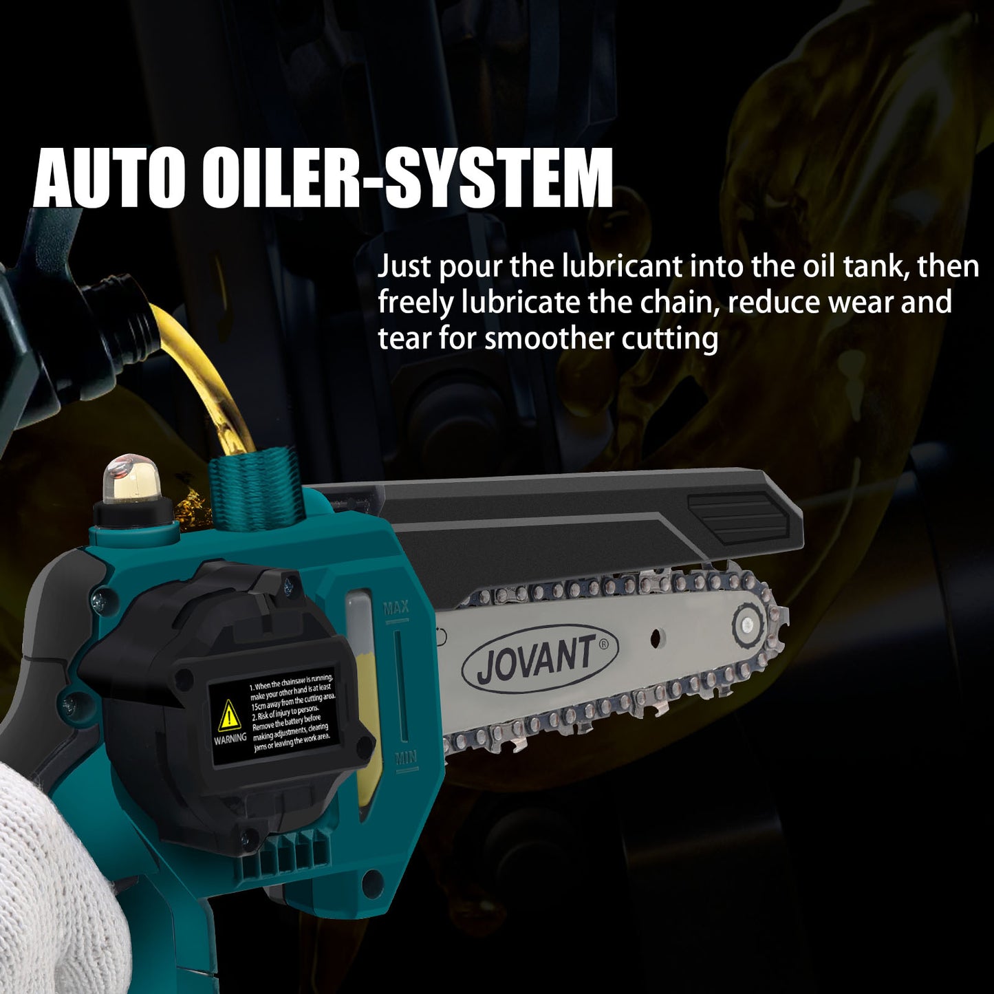 JOVANT Cordless Mini Chain Saw Kit – JOVANT TOOLS